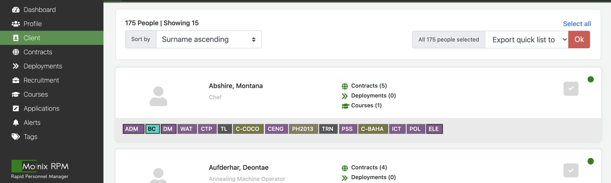 Rapid Personnel Manager version 30.0 has been released – Molnix